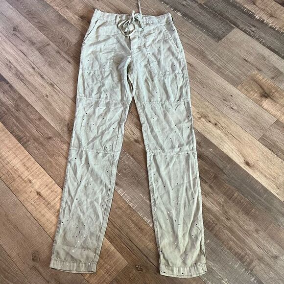 cloth & stone | Pants & Jumpsuits | Clothand Stone Paint Splatter High ...